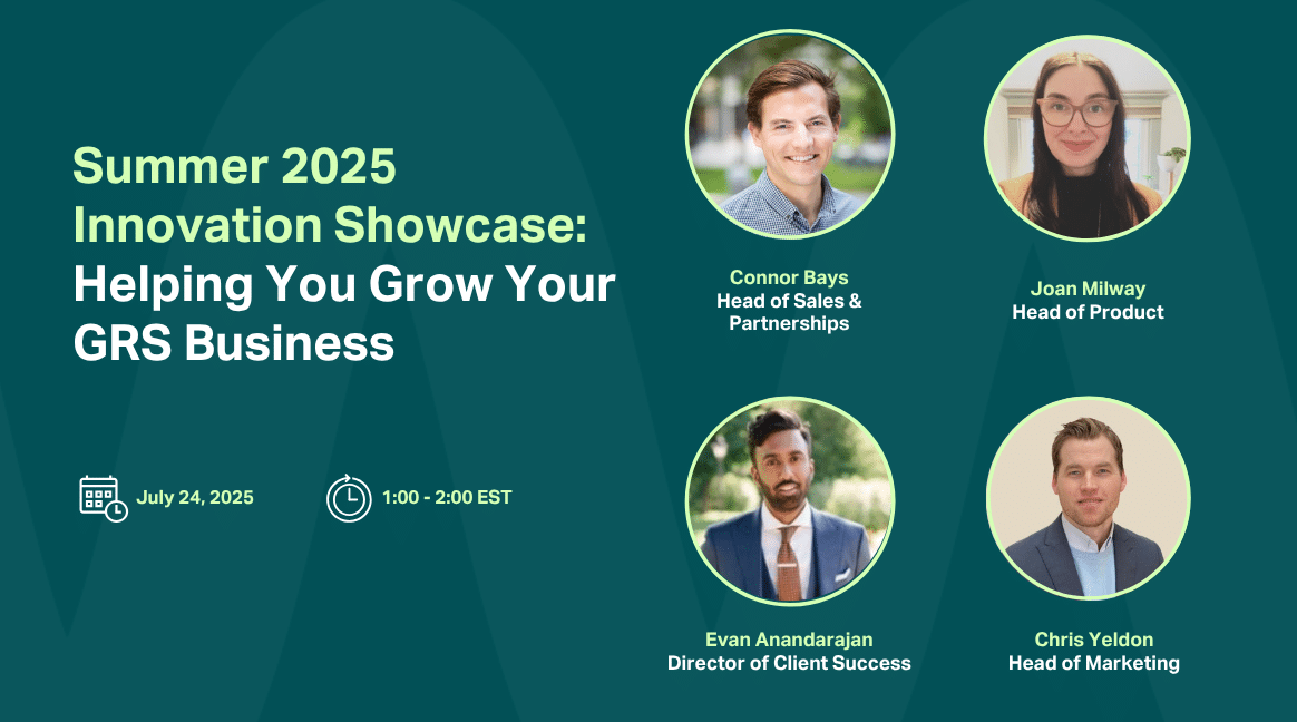 Summer 2025 Innovation Showcase: Helping Advisors Grow Their GRS ...
